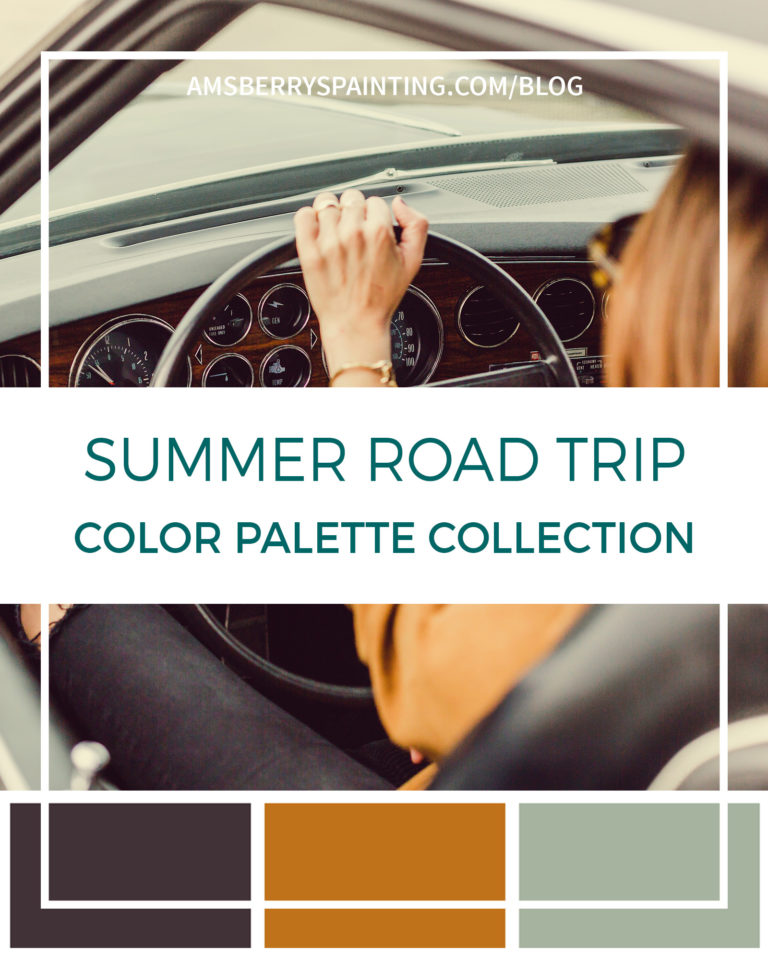 Summer Road Trip Color Palette Collection - Amsberry's Painting Company